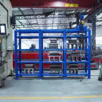 China Hoist And Forklift Compatible Mould Rack High Efficiency Mechanized Mold Storage System for sale