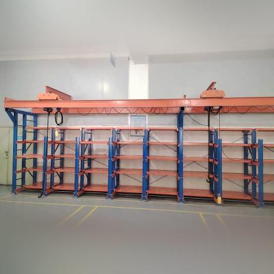 China Fully Open Heavy Duty Die Storage Rack Mould Storage Rack For Large Thick Molds for sale