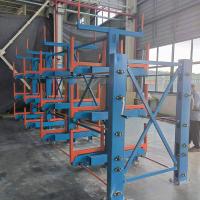 China Dual Power Backup Roll Out Cantilever Rack Telescopic For Continuous Production Line for sale