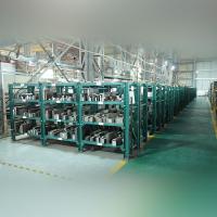 China Patent Anti Toppling Dual Post Mold Racks Storage Stable Drawer Die Rack Shelving for sale