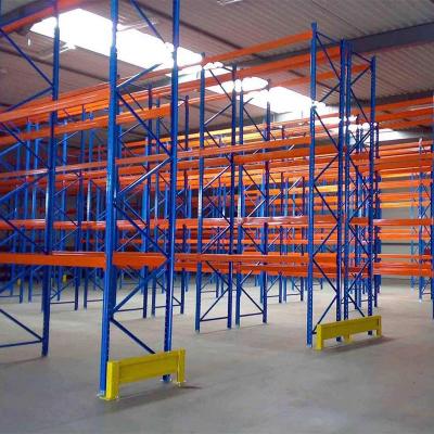 China Anti Collision Extra Heavy Duty Pallet Racks Durable Industrial Steel Racking For Frequent Operation for sale