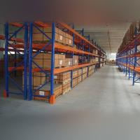 China Anti Collision Extra Heavy Duty Pallet Racks Durable Industrial Steel Racking For Frequent Operation for sale