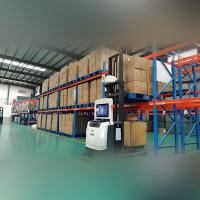 China AGV Automated Compatible Heavy Duty Rack For Unmanned Intelligent Warehouse for sale