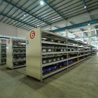 China Gravity FIFO Carton Flow Storage Pick Flow Rack Adjustable Roller Live Storage for sale