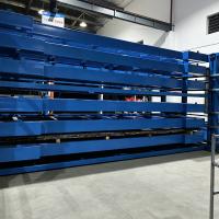 China Modular Drawer Type Sheet Metal Rack, Full Extension Sliding Panel Storage Shelf For Factory Raw Material Warehouse for sale