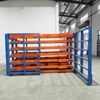 China Modular Drawer Type Sheet Metal Rack, Full Extension Sliding Panel Storage Shelf For Factory Raw Material Warehouse for sale
