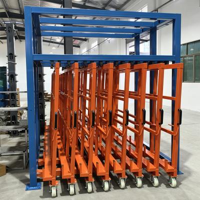 China Light-Duty Fixed Vertical Sheet Rack – For Small Workshop & Thin Sheet Storage for sale