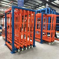 China Heavy-Duty Roll-Out Vertical Sheet Rack – For Industrial Thick Metal Sheet Storage for sale