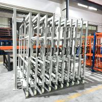 China Heavy-Duty Roll-Out Vertical Sheet Rack – For Industrial Thick Metal Sheet Storage for sale