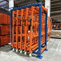China High-Security Enclosed Vertical Sheet Rack – For High-Value Precision Sheet Storage for sale