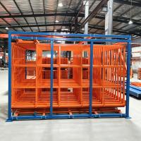 China High-Security Enclosed Vertical Sheet Rack – For High-Value Precision Sheet Storage for sale