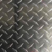 China 1000 Series 1060 Aluminum Tread Plate Checkered Sheet for sale