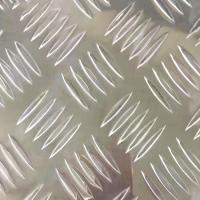 China 1000 Series 1060 Aluminum Tread Plate Checkered Sheet for sale
