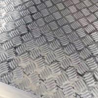 China 1000 Series 1060 Aluminum Tread Plate Checkered Sheet for sale