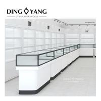 China Customised Jewellery Showcase Full Shop 3D Design And Custom Made Produce Service for sale
