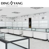 China Customised Jewellery Showcase Full Shop 3D Design And Custom Made Produce Service for sale