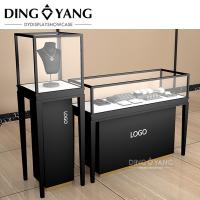 China Fashion Beautiful Appearance Firm Structure Jewelry Display Store Counter With Low Power Consumption Lights Systems for sale