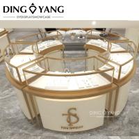 China Beautiful Appearance Firm Structure Gold Jewelry Counter ,Glass Jewellery Shop counters for sale
