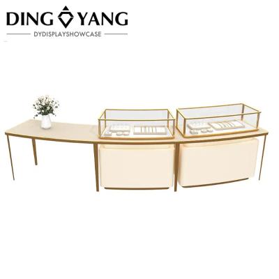 China Nice Appearance Firm Structure Jewelry Display Counters , Provide Elegant Display Space For Your Jewelry for sale
