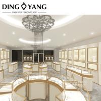 China Diamond Jewellery Showroom Design Combination Of Practicality And Beauty for sale