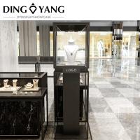 China Modern Jewellery Shop Display Cabinets No Installation With Low Power Led Lights for sale
