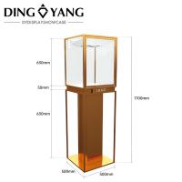 China Modern Jewellery Shop Display Cabinets No Installation With Low Power Led Lights for sale