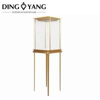 China No Installation Jewelry Display Cabinet Modern Fashion Style With Low Power Consumption Lights for sale
