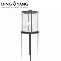 China No Installation Jewelry Display Cabinet Modern Fashion Style With Low Power Consumption Lights for sale