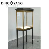 China Beautiful Appearance Lockable Jewelry Display Cabinet 27.5x18x69 Inches for sale