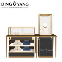 China Modern Fashion Style Luxury Jewelry Showcases, Glass Jewelry Showcase Furniture No Installation for sale