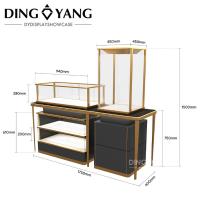 China Modern Fashion Style Luxury Jewelry Showcases, Glass Jewelry Showcase Furniture No Installation for sale