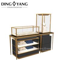 China Modern Fashion Style Luxury Jewelry Showcases, Glass Jewelry Showcase Furniture No Installation for sale
