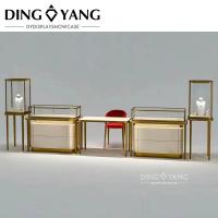 China Modern Fashion Style Jewelry Show Showcase No Installation And Can Be Used Directly for sale