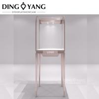 China Custom Metal Glass Jewelry Showcase Counter Combination Of Practicality And Beauty for sale