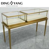 China Modern Jewellery Showcases No Installation With Low Power Consumption Light for sale