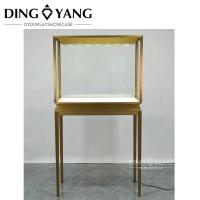 China Standing Jewelry Display Case No Installation And Ships Fully Assembled for sale
