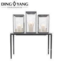 China Retail LED Lighting Jewelry Display Fixtures No Installation Used Directly for sale