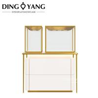 China Custom Jewelry Display Cases Durable Sophisticated Design Style With Lights Systems for sale