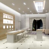 China complete maple glass showcase system for jewelry for sale