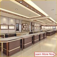 China Eye-catching !Wooden Display Jewellery Showroom Furniture Counter Design for sale