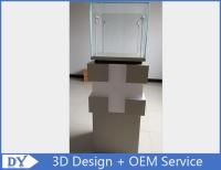 China Manufacturer supplier modern simple style glass display cabinets with custom size for sale