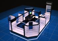 China Healthy Material Jewellery Display Cabinets / Shopping Mall Kiosk Large Capability for sale