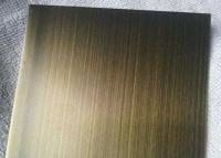 China 12 V Output Power Custom Glass Display Cases Bronze Color Free 3D Design for sale