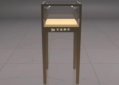 China Fully Stainless Steel Frame Commercial Display Cases Decorated With Spot Lighting for sale