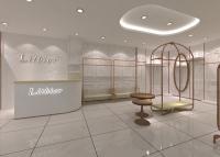 China Fashion Retail Lady Apparel Store Fixtures Made With Wood Stainless Steel for sale
