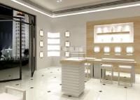 China Easy Install Modern Jewelry Display Cases Custom Logo For Retail Shop for sale