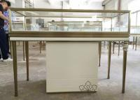 China Custom Logo Jewelry Retail Display Fixtures Stainless Steel Strong Frame for sale