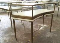 China Custom Logo Jewelry Retail Display Fixtures Stainless Steel Strong Frame for sale