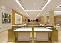 China Pre - Assembly Structure Jewelry Display Fixtures 6000 Lumen / 4000 Kelvin Lights for sale
