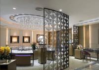 China Commercial Display Cases / Jewellery Showroom Furniture Decorated With LED Lights for sale